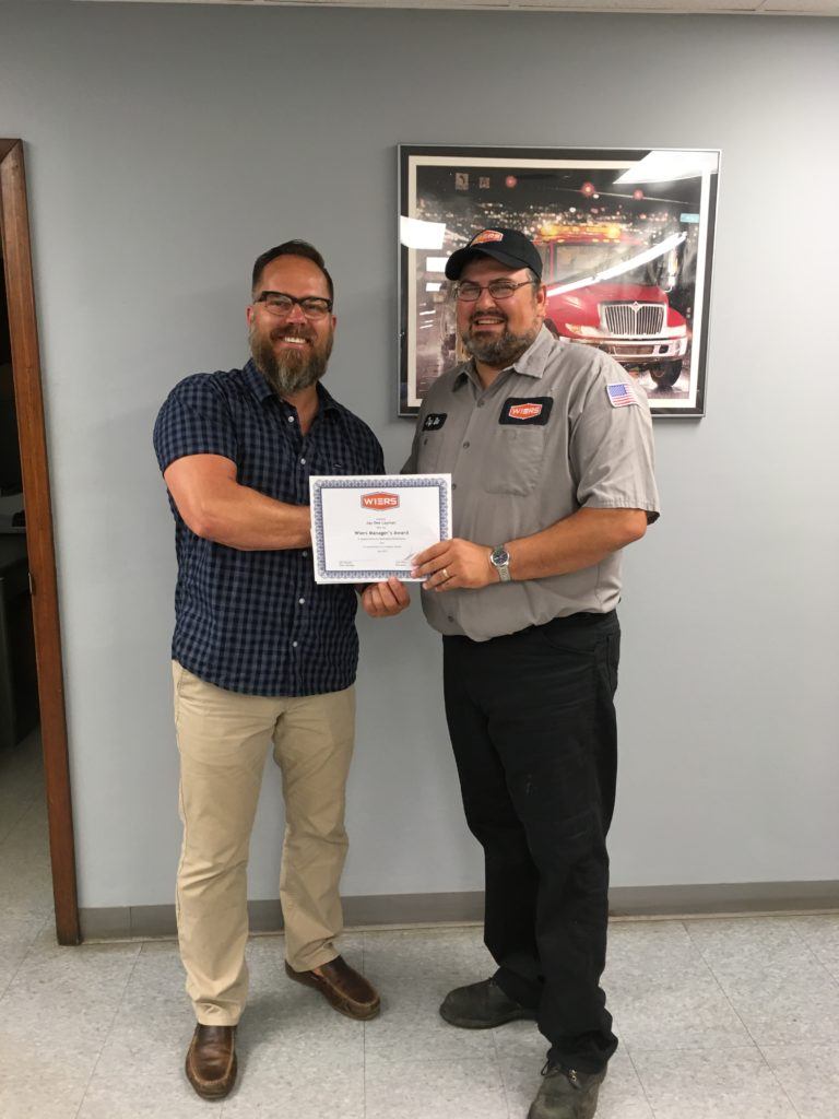 A job well done: Wiers 2017 Second Quarter Awards | Wiers