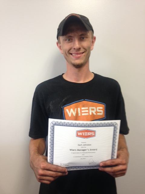 A job well done: Wiers 2017 Second Quarter Awards | Wiers